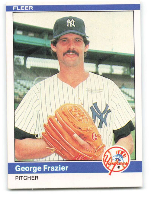 1984 Fleer #123 George Frazier VG New York Yankees - Under the Radar Sports
