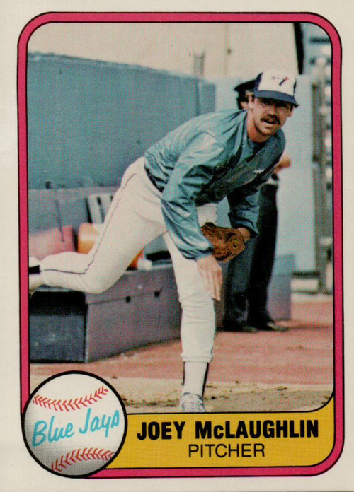 1981 Fleer #420 Joey McLaughlin VG Toronto Blue Jays - Under the Radar ...