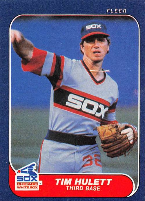 1986 Fleer #208 Tim Hulett VG Chicago White Sox - Under the Radar Sports