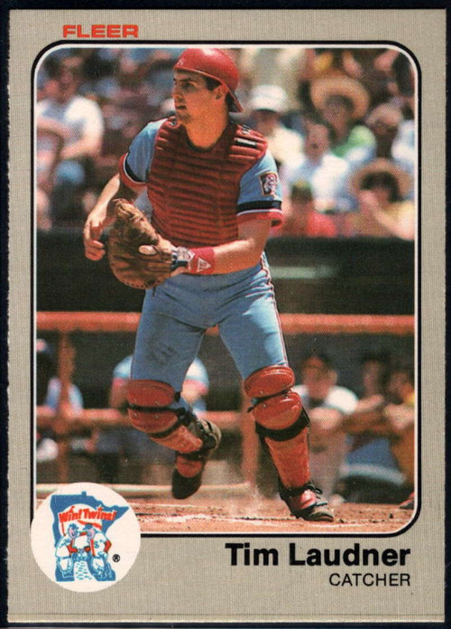 1983 Fleer #618 Tim Laudner VG Minnesota Twins - Under the Radar Sports