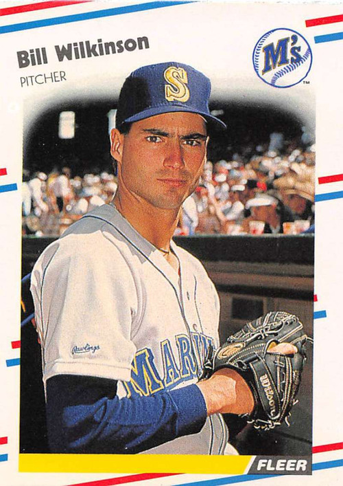 1988 Fleer #390 Bill Wilkinson VG Seattle Mariners - Under the Radar Sports