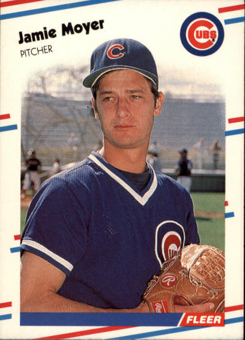 1988 Fleer #426 Jamie Moyer VG Chicago Cubs - Under the Radar Sports