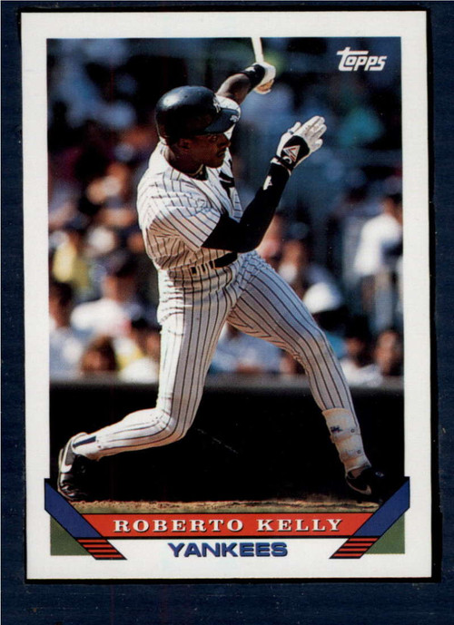 1993 Topps #60 Roberto Kelly VG New York Yankees - Under the Radar Sports