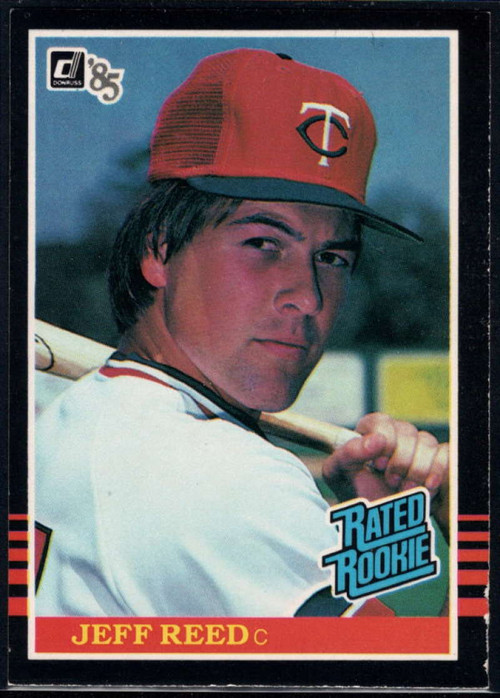 1985 Donruss #30 Jeff Reed VG RC Rookie Minnesota Twins - Under the ...