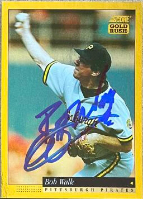 Bob Walk Autographed 1994 Score Gold Rush #356 - Under the Radar Sports