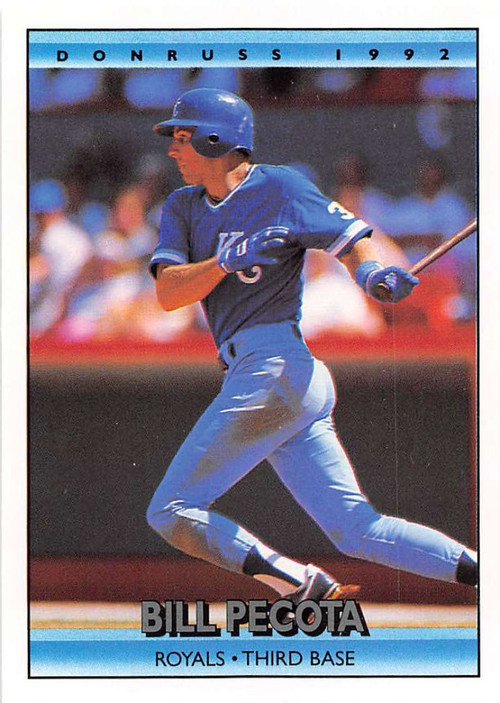 1992 Donruss #361 Bill Pecota VG Kansas City Royals - Under the Radar ...
