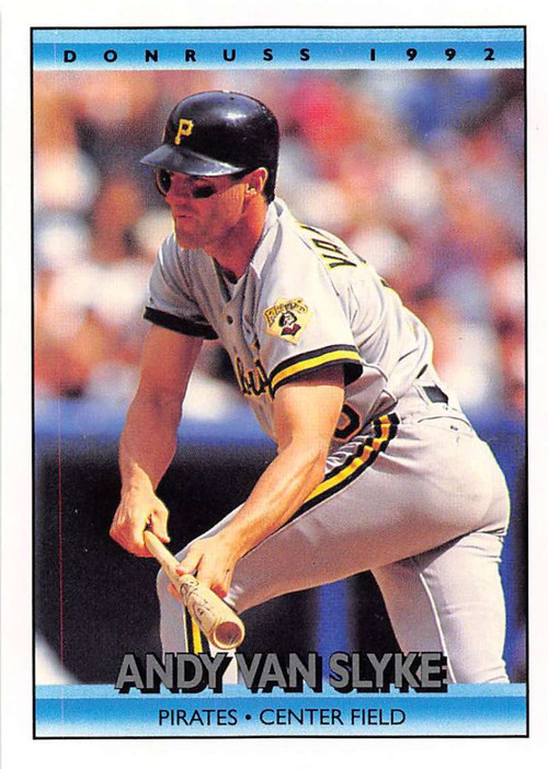 1992 Donruss #383 Andy Van Slyke VG Pittsburgh Pirates - Under the ...