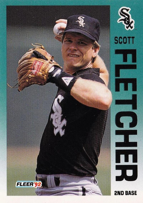 1992 Fleer #80 Scott Fletcher VG Chicago White Sox - Under the Radar Sports