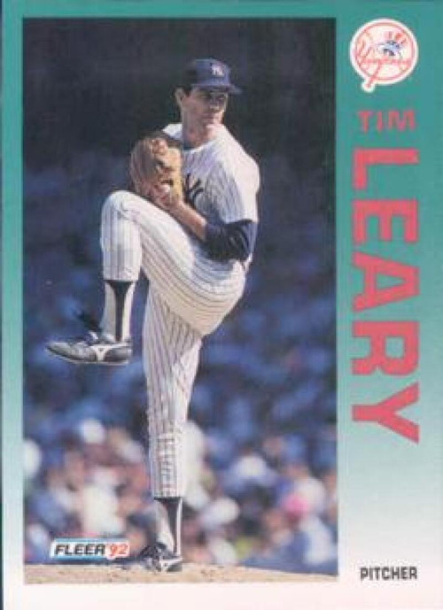 1992 Fleer #235 Tim Leary VG New York Yankees - Under the Radar Sports