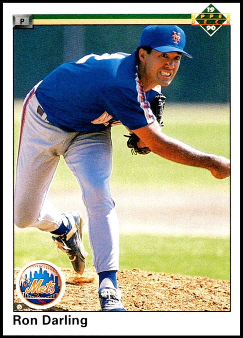 1990 Upper Deck #241 Ron Darling VG New York Mets - Under the Radar Sports