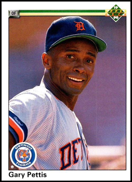 1990 Upper Deck #385 Gary Pettis VG Detroit Tigers - Under the Radar Sports
