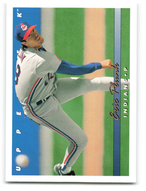 1993 Upper Deck #713 Eric Plunk VG Cleveland Indians - Under the Radar ...