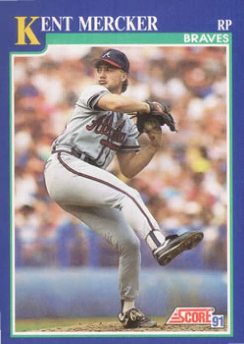 1991 Score #79 Kent Mercker VG Atlanta Braves - Under the Radar Sports