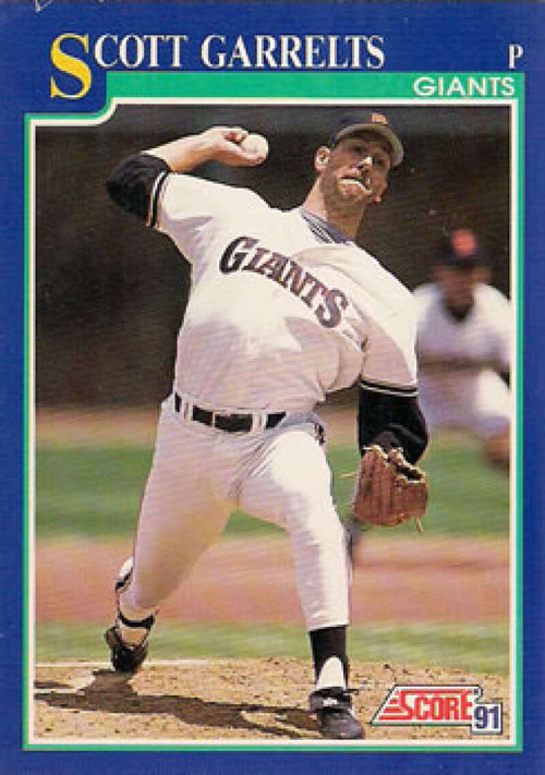 1991 Score #541 Scott Garrelts VG San Francisco Giants - Under the ...