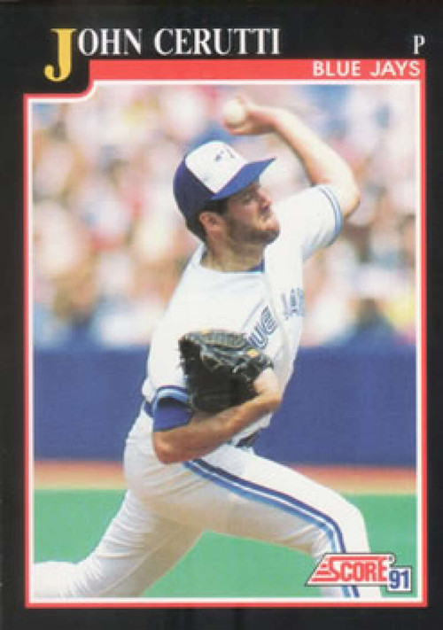 1991 Score #786 John Cerutti VG Toronto Blue Jays - Under the Radar Sports