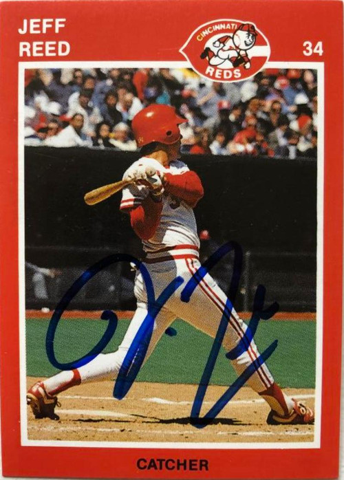 SOLD 7362 Jeff Reed Autographed 1989 Kahn's - Under the Radar Sports