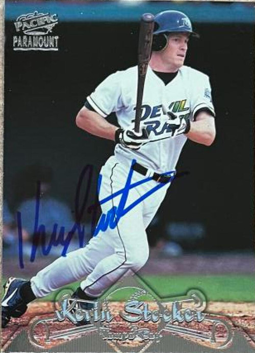 Kevin Stocker Autographed 1998 Pacific Paramount #101 - Under the Radar ...
