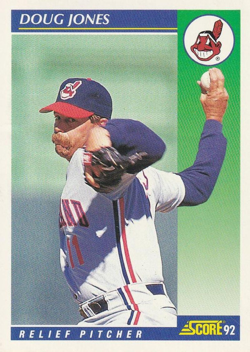 1992 Score #53 Doug Jones VG Cleveland Indians - Under the Radar Sports