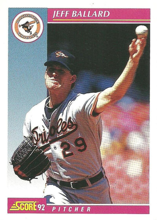 1992 Score #129 Jeff Ballard VG Baltimore Orioles - Under the Radar Sports