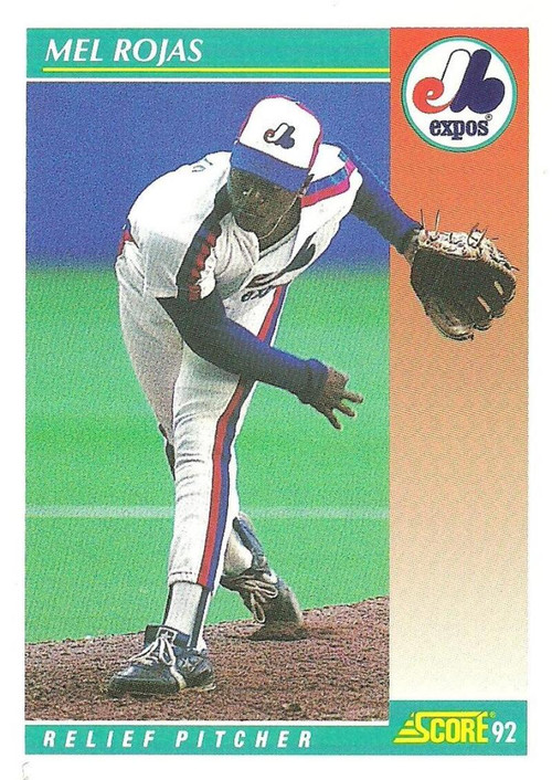 1992 Score #725 Mel Rojas VG Montreal Expos - Under the Radar Sports
