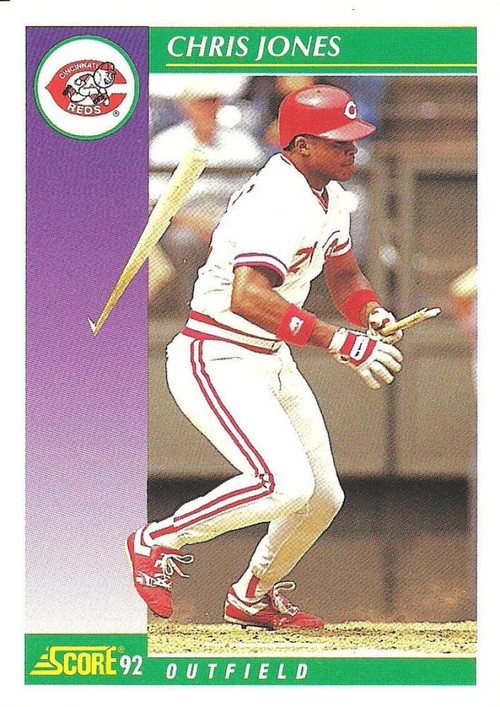 1992 Score #811 Chris Jones VG Cincinnati Reds - Under the Radar Sports