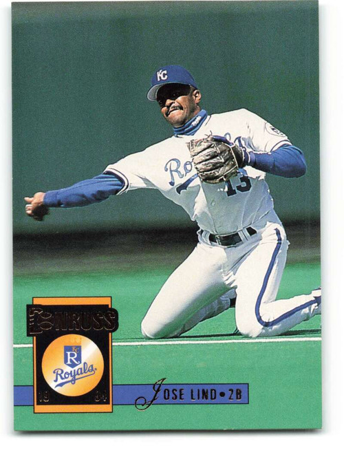 1994 Donruss #306 Jose Lind VG Kansas City Royals - Under the Radar Sports