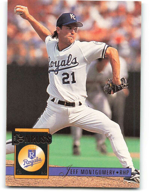1994 Donruss #362 Jeff Montgomery VG Kansas City Royals - Under the ...