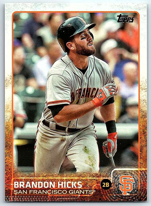 2015 Topps #273 Brandon Hicks NM San Francisco Giants - Under the Radar ...