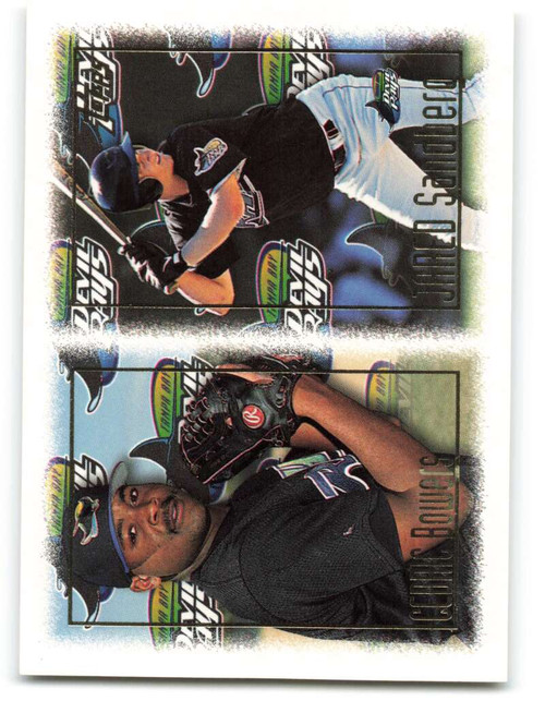 1997 Topps #470 Cedrick Bowers/Jared Sandberg VG RC Rookie Tampa Bay ...