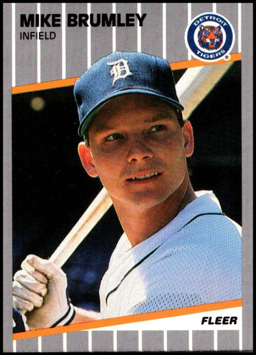 1989 Fleer Update #U-30 Mike Brumley NM-MT Detroit Tigers - Under the ...