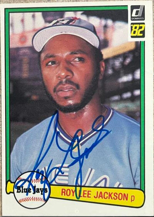 Roy Lee Jackson Autographed 1982 Donruss #541 - Under the Radar Sports