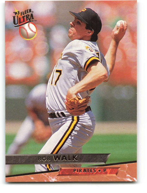 1993 Ultra #458 Bob Walk VG Pittsburgh Pirates - Under the Radar Sports