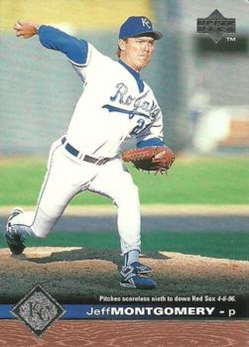 1997 Upper Deck #85 Jeff Montgomery NM-MT Kansas City Royals - Under ...