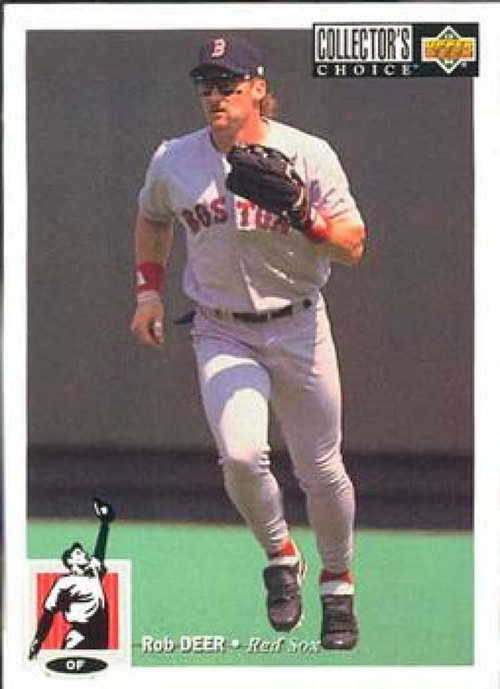 1994 Collector's Choice #90 Rob Deer VG Boston Red Sox - Under the ...