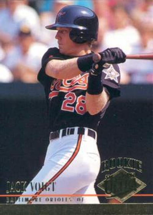 1994 Ultra #10 Jack Voigt VG Baltimore Orioles - Under the Radar Sports