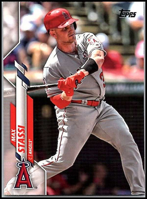 2020 Topps #112 Max Stassi NM-MT Los Angeles Angels - Under the Radar ...