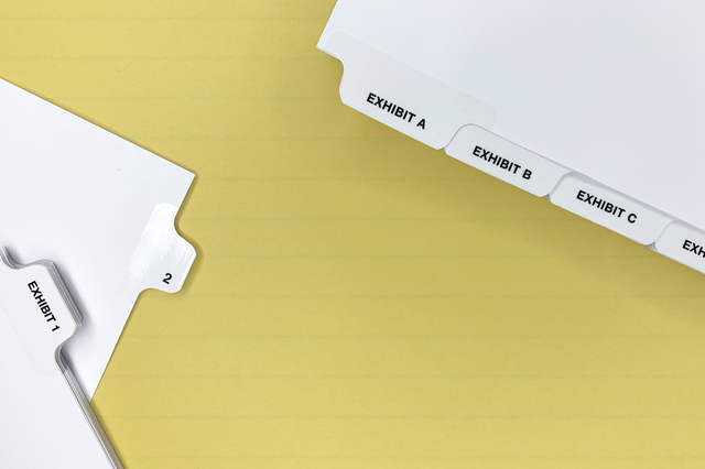 How To Use Side Tabs and Legal Tabs Properly - LegalSupply