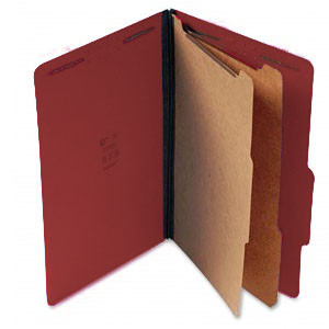File Folders, Classification, Pressboard and Partition Folders