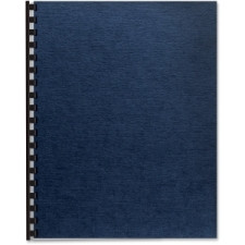 Fellowes Linen Presentation Covers - Oversize Letter, Navy, 200 Pack ...