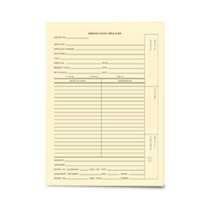 LegalSupply Tri-Fold U.S. Patent Application Folder - Manila - LegalSupply