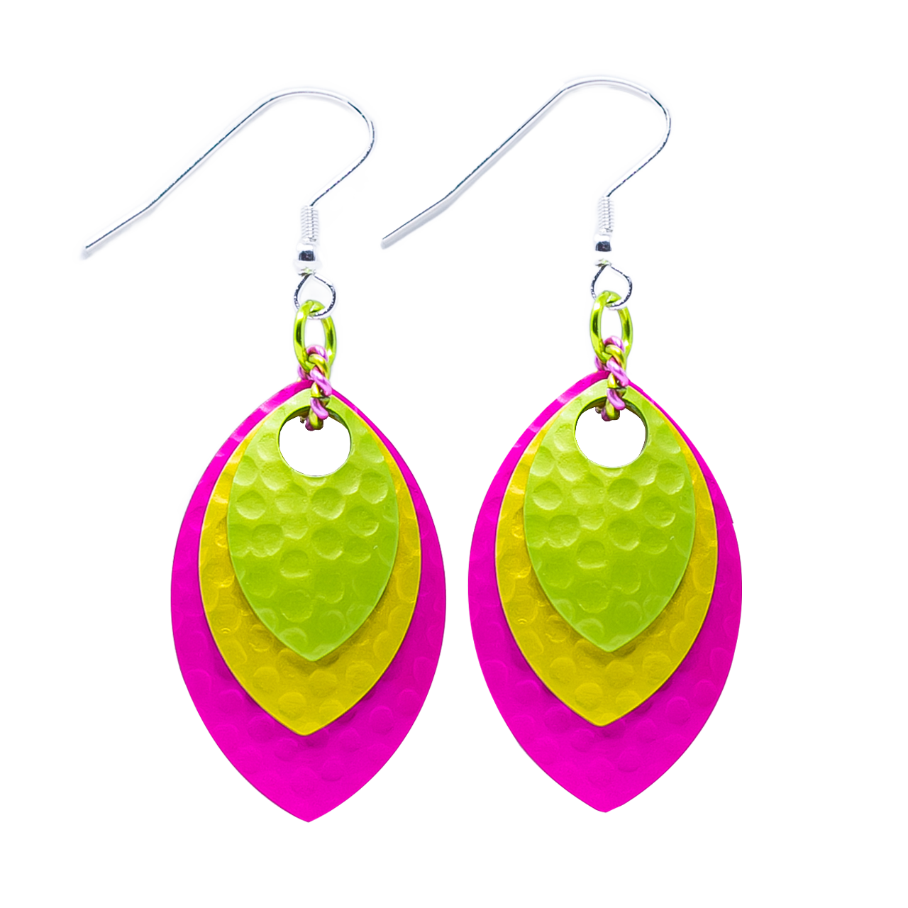 Premium Dragon Scales Earrings - Chainmaille Scale Earrings - Beach ...