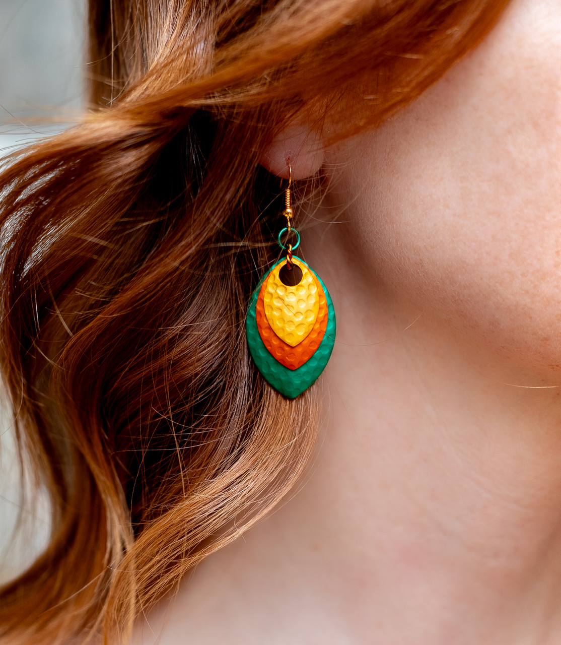 Premium Dragon Scales Earrings - Chainmaille Scale Earrings - Hero ...