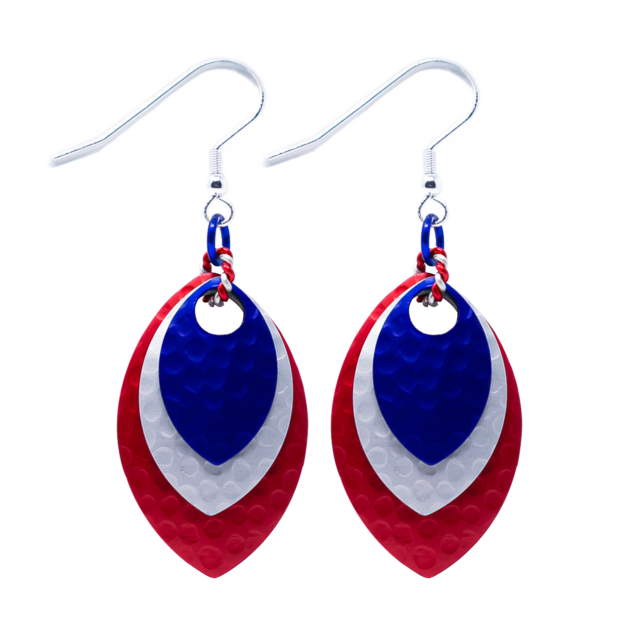 Premium Dragon Scales Earrings - Chainmaille Scale Earrings ...
