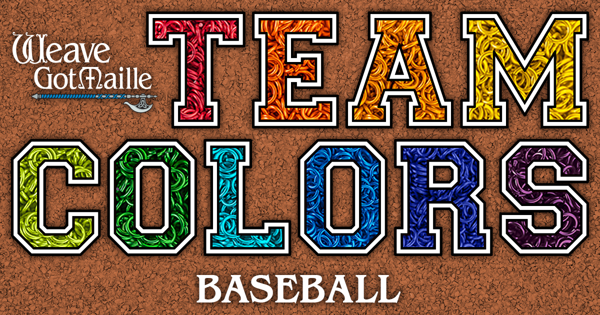 Team Colors - Baseball - Weave Got Maille