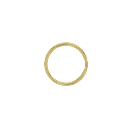 16mm Split Ring, Gold Finished Steel - Weave Got Maille