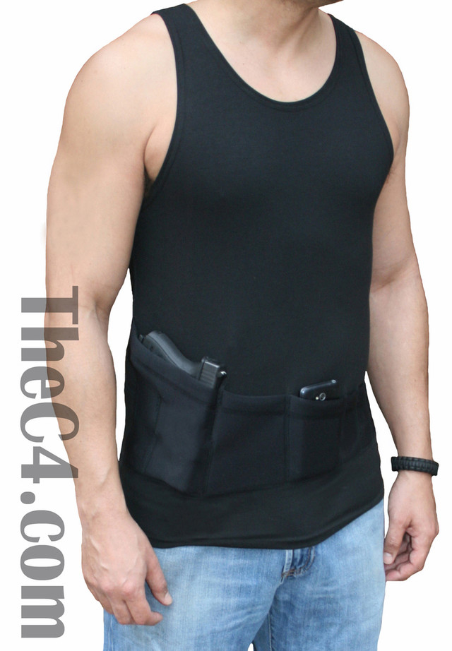 Multi- Pocket Tank Top For Men/C4