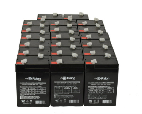 Luxtec UltraLite Headlight System 6V 4.5Ah Battery (20 Pack)