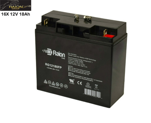 Fujifilm FCR Go 12V 18Ah Battery (16 Pack)