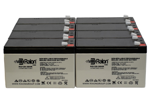 Unison Smart MPS2000 12V 9Ah UPS Battery - 8 Pack