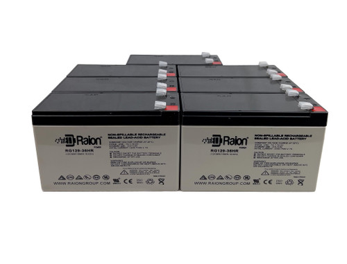 IntelliPower Bright UPS 3000VA 2100W FA00090 12V 9Ah UPS Battery - 7 Pack